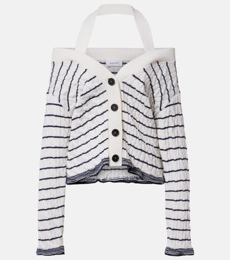 Alexander McQueen Cardigan ray&eacute;
