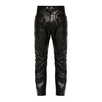 Dsquared2 Lederhose - - Trousers - Herren - Schwarzk - S