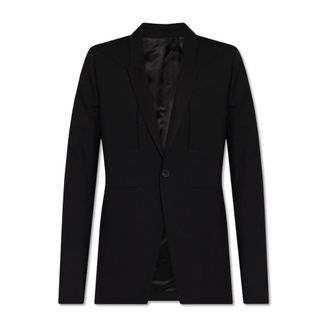 Rick Owens Fogpocket Wollblazer - - Jackets - Damen - Schwarzk - M