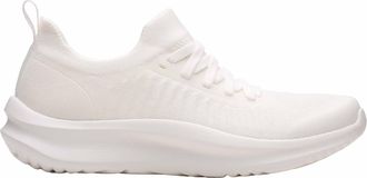 Clarks Unisex Solevana Lace Slipper, White, 35.5 EU