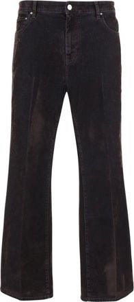 Amiri Homme, Jeans, Brun, Taille: W30 Jean en coton stretch effet velours