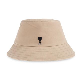 Ami unisex, Accessoires, Beige, Taille: 58 CM De Coeur Bucket Hat