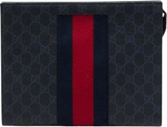 Gucci Sac pochette Pre-owned - Femme - Pre-owned - Noir - Taille: ONE Size