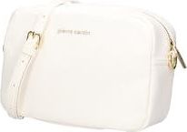 Pierre Cardin Sac &agrave; bandouli&egrave;re pour femme Polyur&eacute;thane en polyur&eacute;thane 23,5 x 17 x 9 cm 1079-MANDY02, Blanc, Taille unique