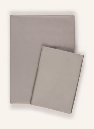 Christian Fischbacher Bettwäsche Satin Uni grau
