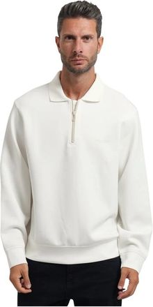 A|X Armani Exchange SweaT-shirt en Modal Stretch - Homme - Sweatshirts et sweats &agrave; capuche - Blanc - Taille: L