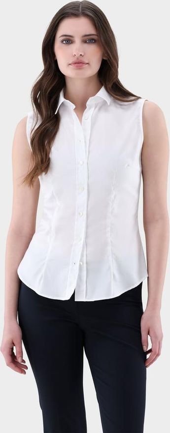 Hemdbluse &auml;rmellos aus Natte