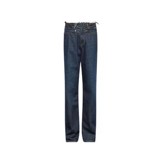 Maison Margiela Jeans mit rohem Bund - - Jeans - Damen - Blau - W28