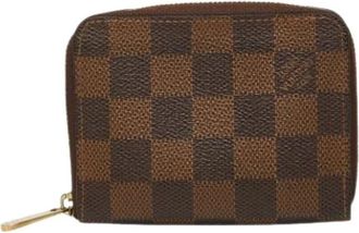 Louis Vuitton Porte-cartes Pre-owned - Femme - Pre-owned - Brun - Taille: ONE Size