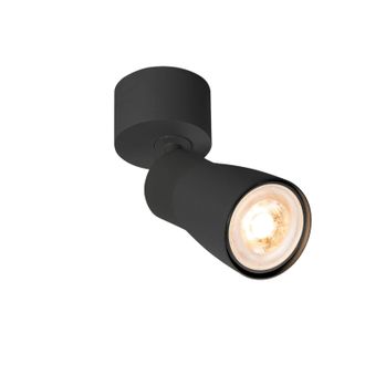 SLV PURI 2.0 DOME, Deckenleuchte, Wandleuchte, Schwarz