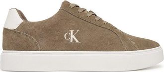 Calvin Klein Sneakers Classic Cupsole Laceup Su YM0YM01434 Dunkelbeige