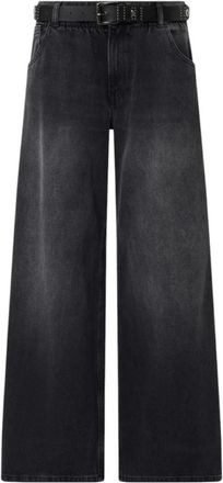 Liu Jo Candy Wide Jeans - Femme - Jeans - Noir - Taille: 36 FR