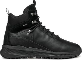 Geox Schnürstiefeletten D Pg1X B Abx D46VRB 08522 C9999 Schwarz