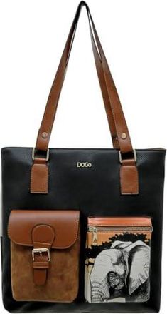 Dogo WB Tallbag, Sac à bandoulière Femme, Animaux du Coucher de Soleil, Taille Unique