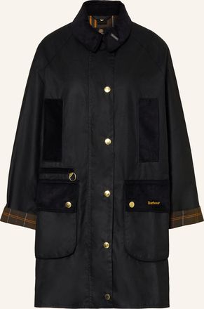 Barbour Parka Icon schwarz