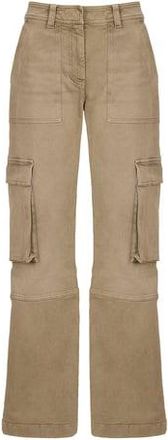 Acne Studios Pantalon cargo large taille haute