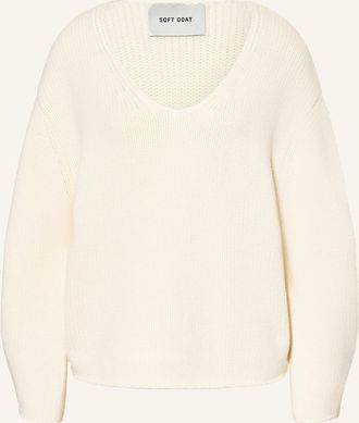 Soft Goat Soft Goat Cashmere-Pullover weiss