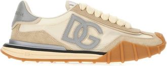 Dolce & Gabbana Femme, Chaussures, Beige, Taille: 41 EU Baskets de sport