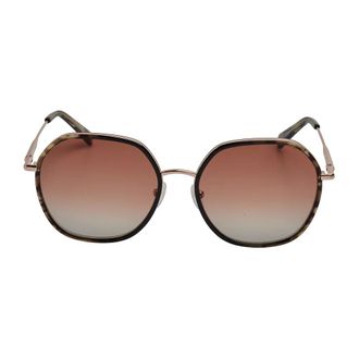 Longchamp Femme, Accessoires, Rose, Taille: ONE Size Geometric Rounded Lunettes de soleil
