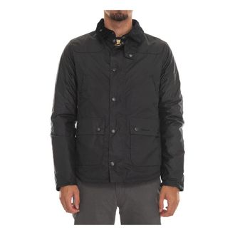 Barbour Kurze Harrington Jacke mit Samtkragen - - Jackets - Herren - Blau - M