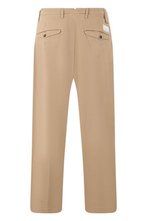 Nine In The Morning Virgin Wool Trousers - Beige