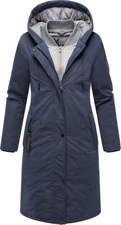Marikoo Damen Winterjacke Ledalaa mit Kapuze