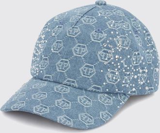 Philipp Plein Chapeau Homme couleur Turquoise