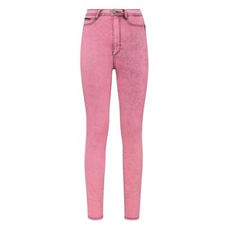Philipp Plein Super High Waist Jegging - - Jeans - Damen - Rosa - W26
