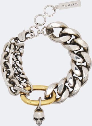 Alexander McQueen Bracelet cha&icirc;ne Skull