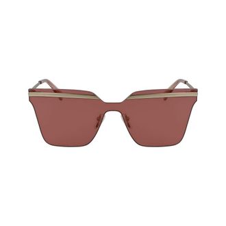 Longchamp Lo602s Rote Sonnenbrille