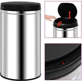 vidaXL Automatischer Sensor-M&uuml;lleimer 60 l Edelstahl - Vidaxl