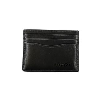 Calvin Klein Schwarze Ledergeldb&ouml;rse - - Accessories - Herren - Schwarzk - ONE SIZE
