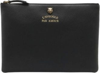 Gucci Sac pochette Pre-owned - Femme - Pre-owned - Noir - Taille: ONE Size
