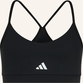 adidas Sport-Bh schwarz