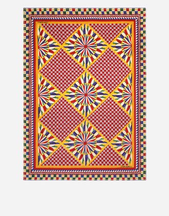Dolce & Gabbana Silk And Wool Blanket - Plaid Mehrfarbig Onesize