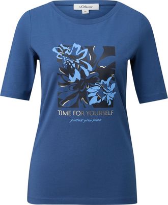 s.Oliver T-Shirt im Slim Fit mit Artwork