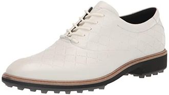 Ecco Chaussures de Golf Classic Hybrid Hydromax imperméables pour Homme, Blanc., 41/41.5 EU