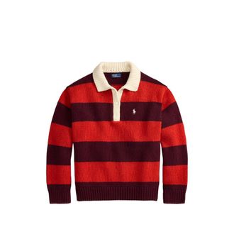 Ralph Lauren Striped Rugby Polo Sweater