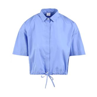 Aspesi Femme, Blouses et Chemises, Bleu, Taille: 40 FR Chemises