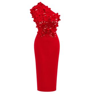 Liviana Conti Robe de soir&eacute;e - Femme - Robes - Rouge - Taille: 36 FR