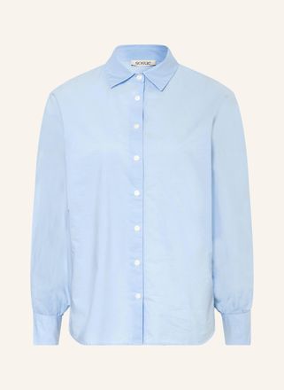 SoSUE Sosue Hemdbluse Antonia Slim Aus Leinen blau