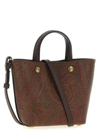 Etro Essential Jacquard Bag - Brown
