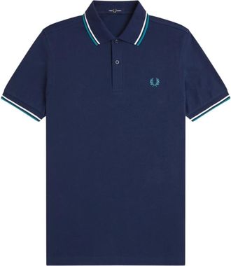 Fred Perry Homme, Tops, Bleu, Taille: XL M3600 Shirt