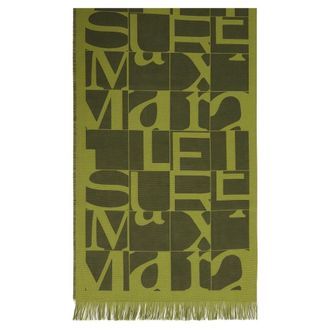 Max Mara Melfi Scarf - - Accessories - Damen - Gr&uuml;n - ONE SIZE