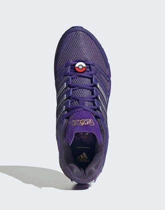 adidas Originals Pok&eacute;mon Adistar Control 5 Schuhe in Lila / Energy Ink / Magic