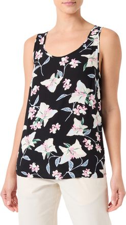 Only Top Damen, Black/AOP:528 Becky Blossom, 40
