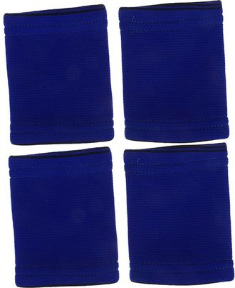 Cabilock 2 Paare Elastische Sport handgelenkbänder für Atmungsaktive und Strapazierfähige Schweißbänder Unterstützende Handgelenkschoner für Basketball und Ten