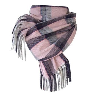 Generic Ch&acirc;le r&eacute;tro cor&eacute;en pour femme - Automne Hiver 2024 - Imitation chaude - Suger, rose, Taille unique