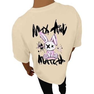 Generic T-shirt pour homme - Dos imprim&eacute; - T-shirt d&eacute;t&eacute; &agrave; manches courtes - T-shirt tendance - Style r&eacute;tro - Chemise d&eacute;contract&eacute;e pour gar&ccedil;on - Col rond - Gra