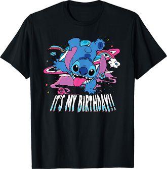 Disney Lilo & Stitch Handstand Its My Birthday! T-Shirt